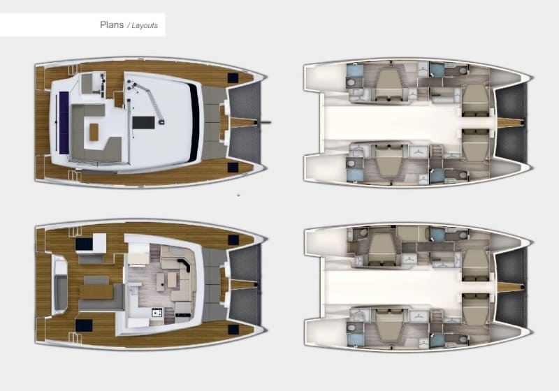 Aventura 45S Review - largest (44 ft) model in the shipyard family