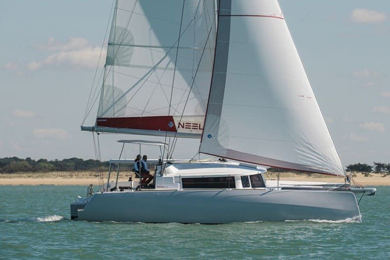 Neel 43 Review - New 43 ft Light Fast Cruising Trimaran with ...