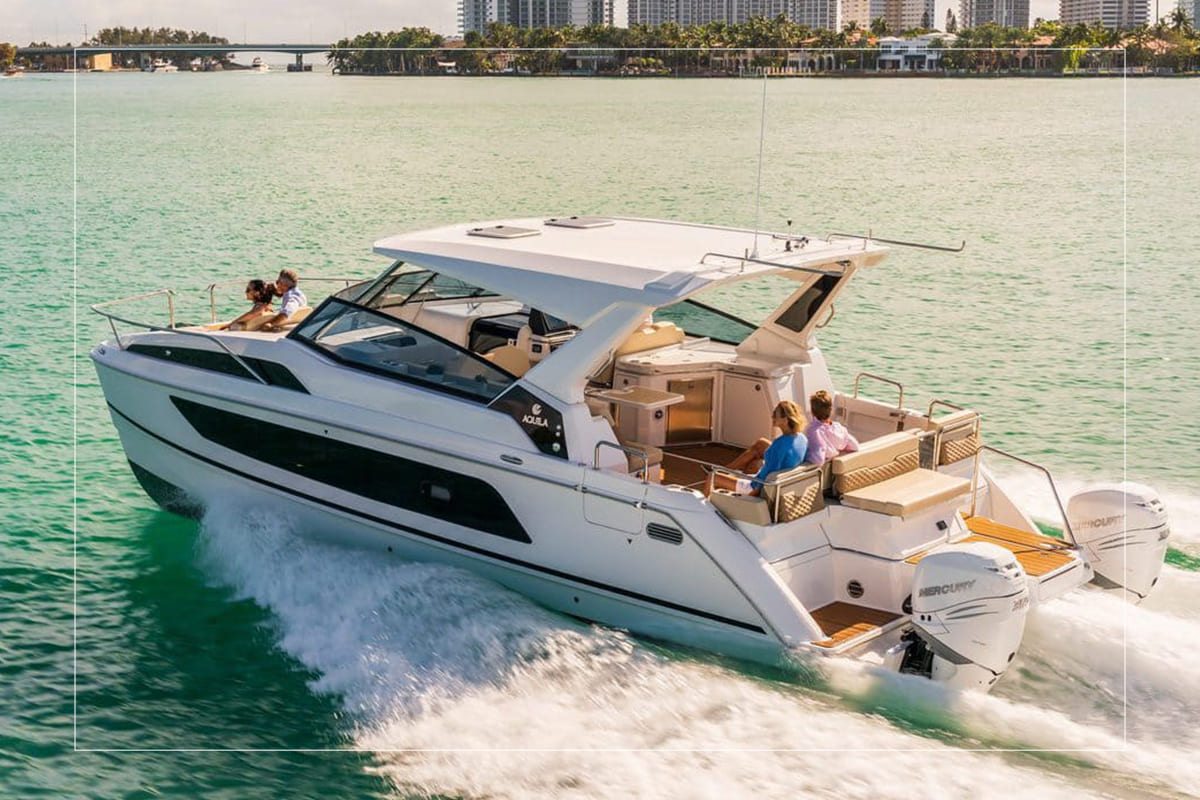 Review of Aquila 36 Sport - Power Catamaran from Sino Eagle Yachts