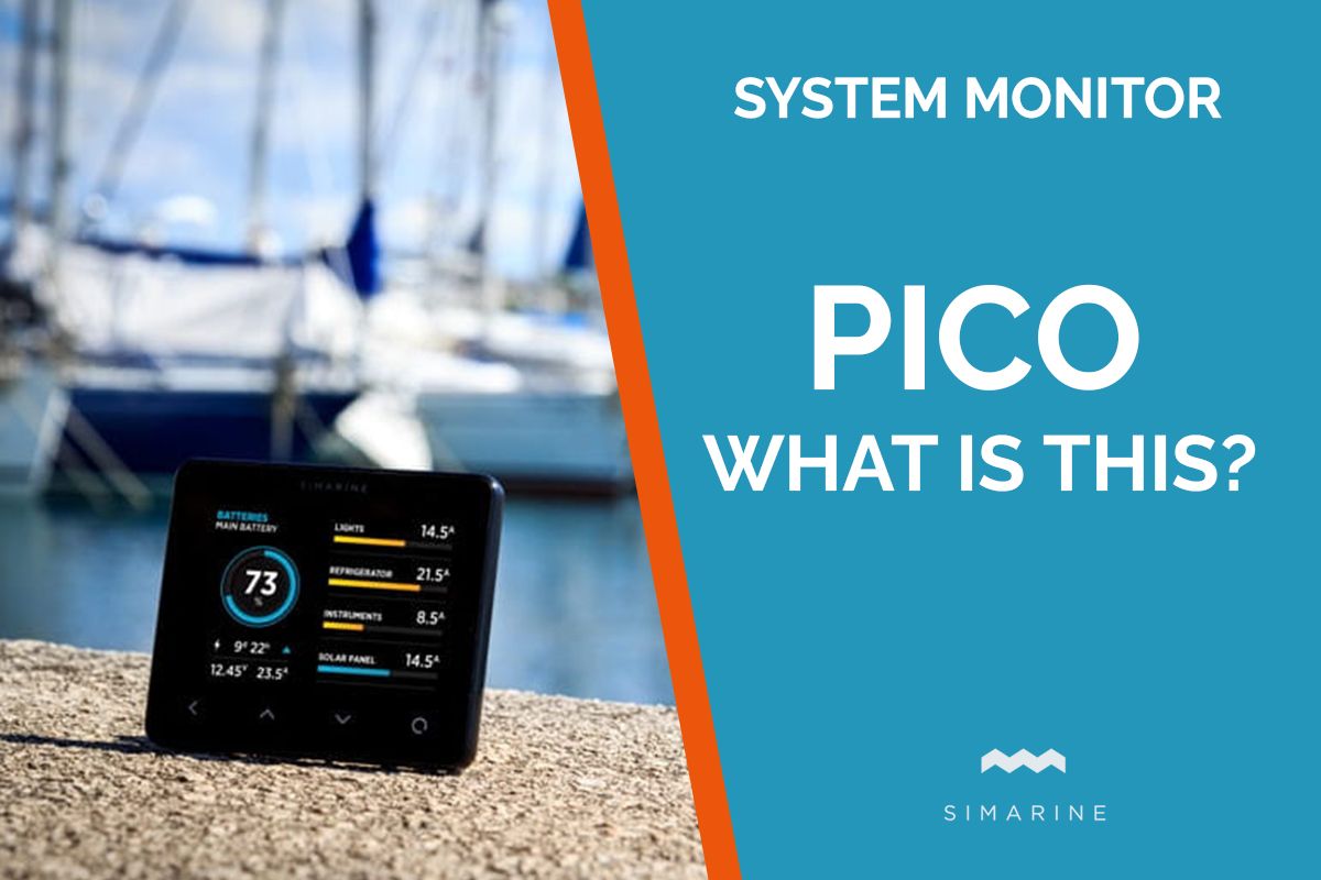 Simarine PICO System Monitor - Advanced Battery and Tank Monitoring for Boats, Yachts, and RVs