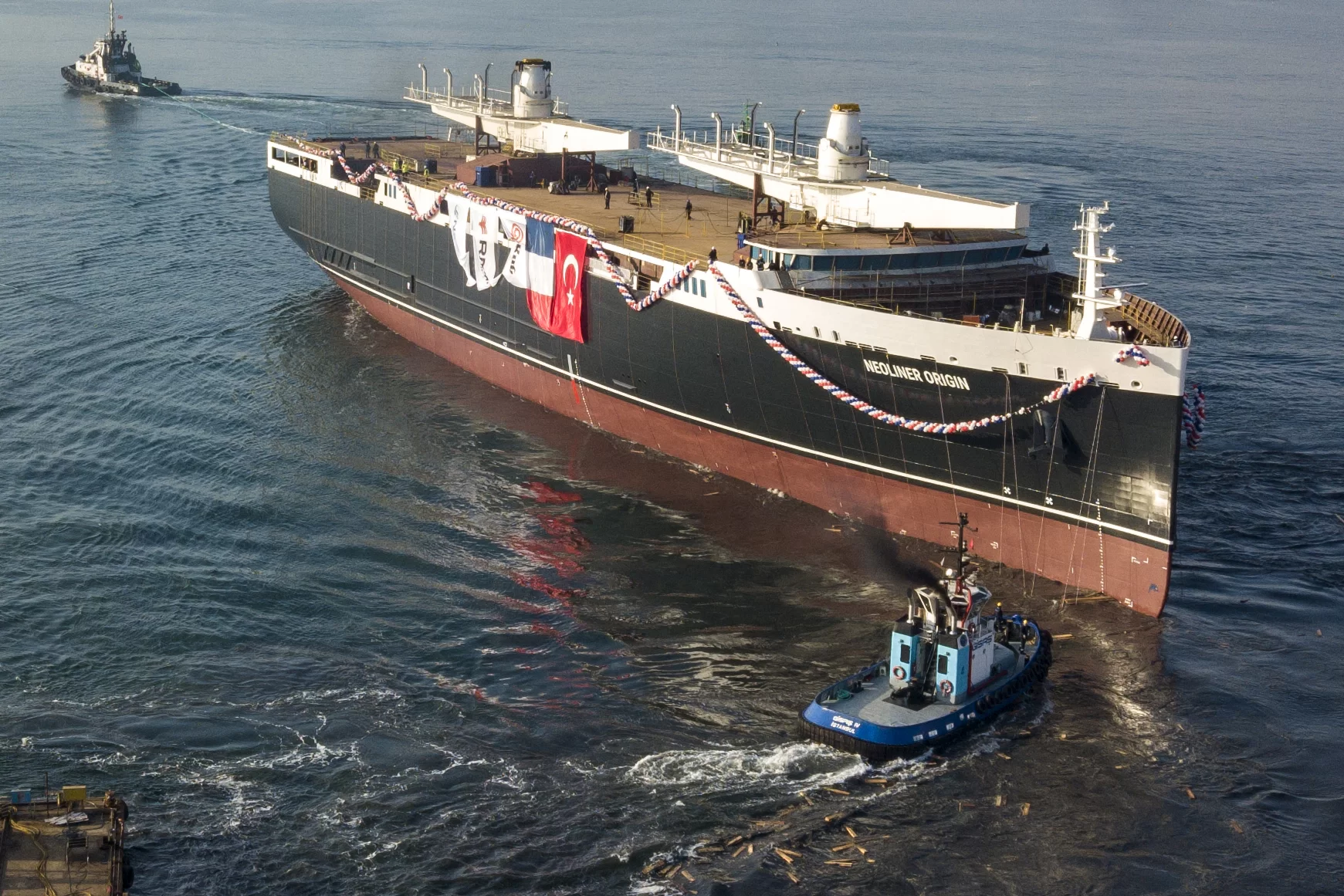 Le Neoliner Origin prend la mer: le plus grand cargo à voile du monde ...