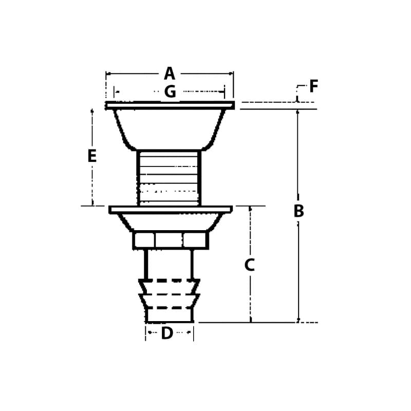FNI Stainless Steel Straight Tank’s Vent - 16mm for Sale ...