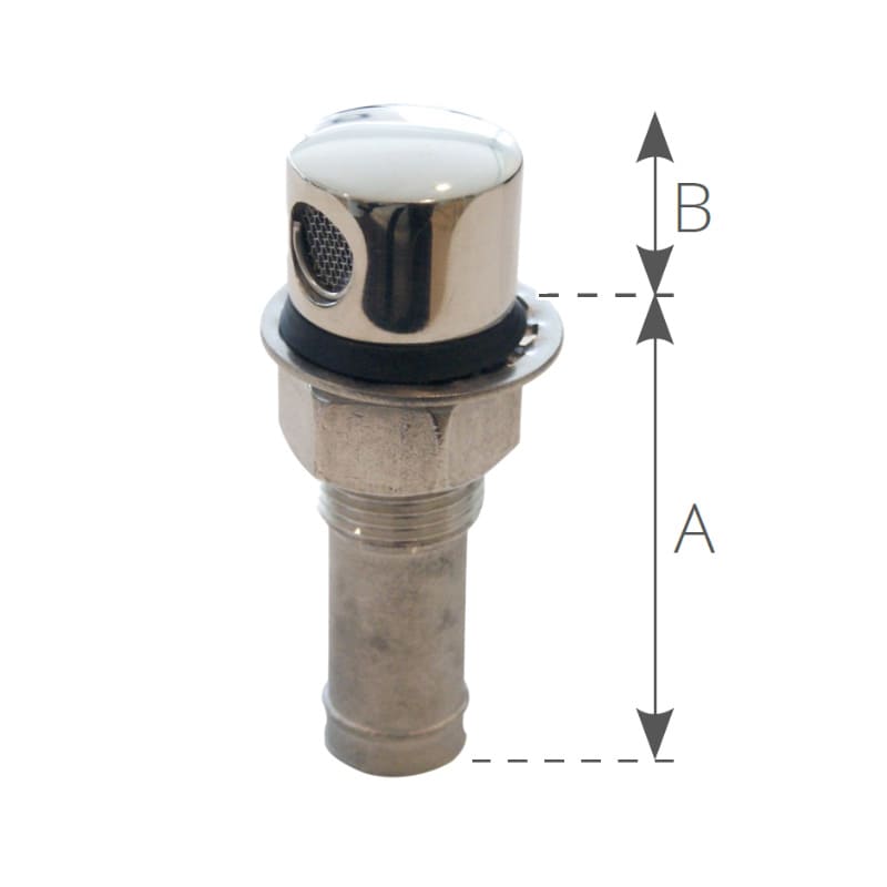 FNI Stainless Steel Straight Tank’s Vent - 16mm for Sale ...