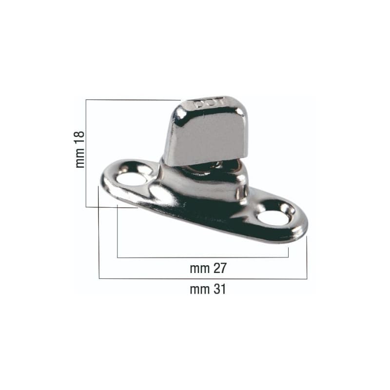 General Plastic DOT® Low Nickel-plated Brass Swivel Lock for Sale ...